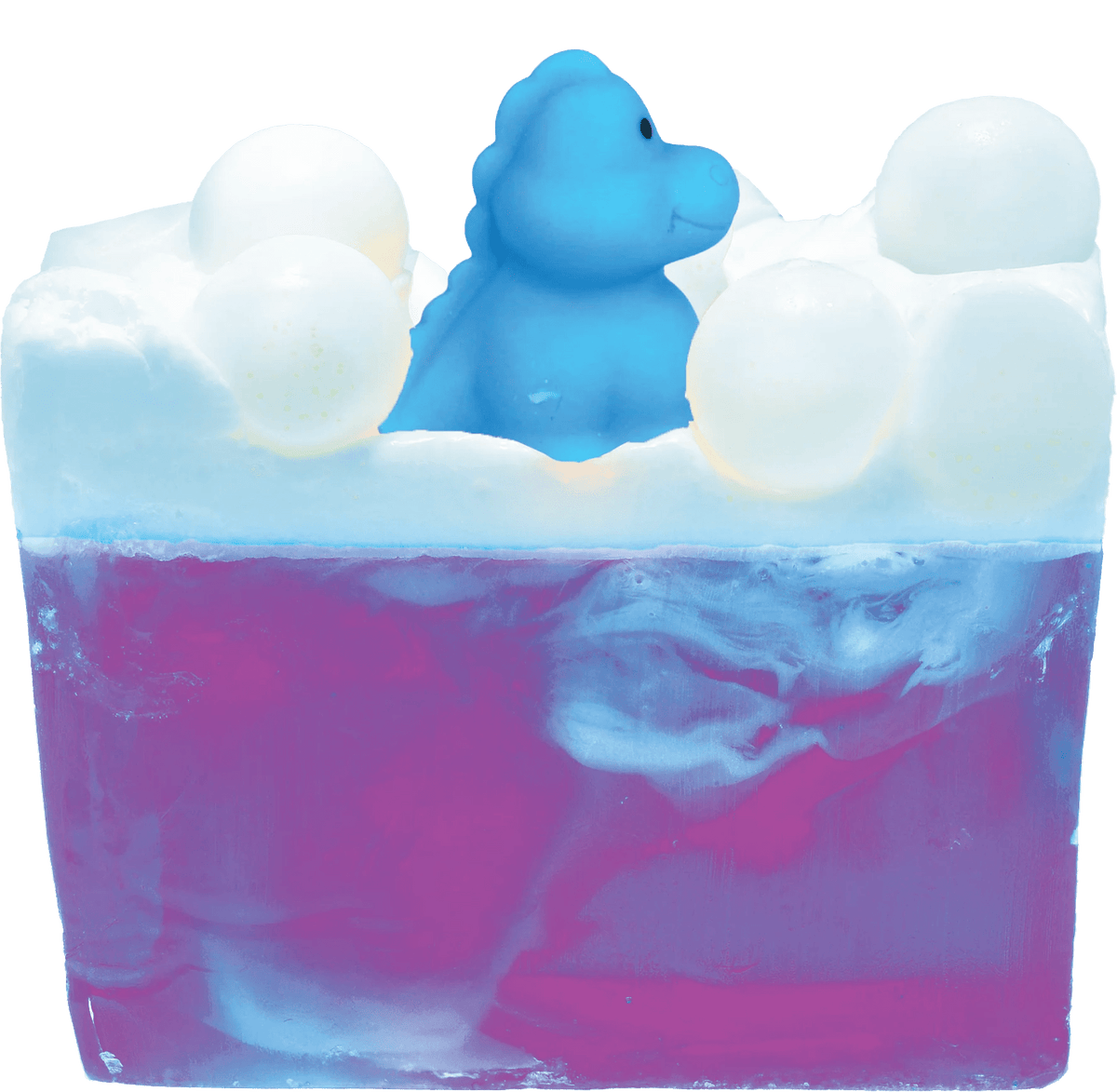 Bomb Cosmetics Soap Slice - Wash A Sauras - Fun Skincare Treat