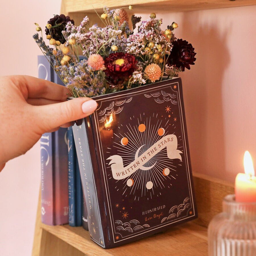 Book Vases UK | Book-Shaped Flower Vases & Gifts