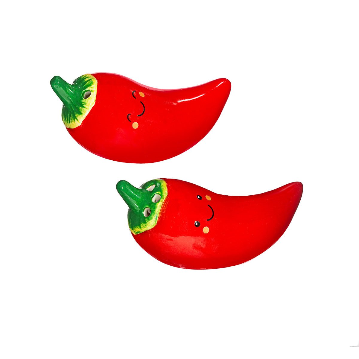 Sass and Belle Chilli Salt & Pepper Set – Spicy Kitchen Tableware