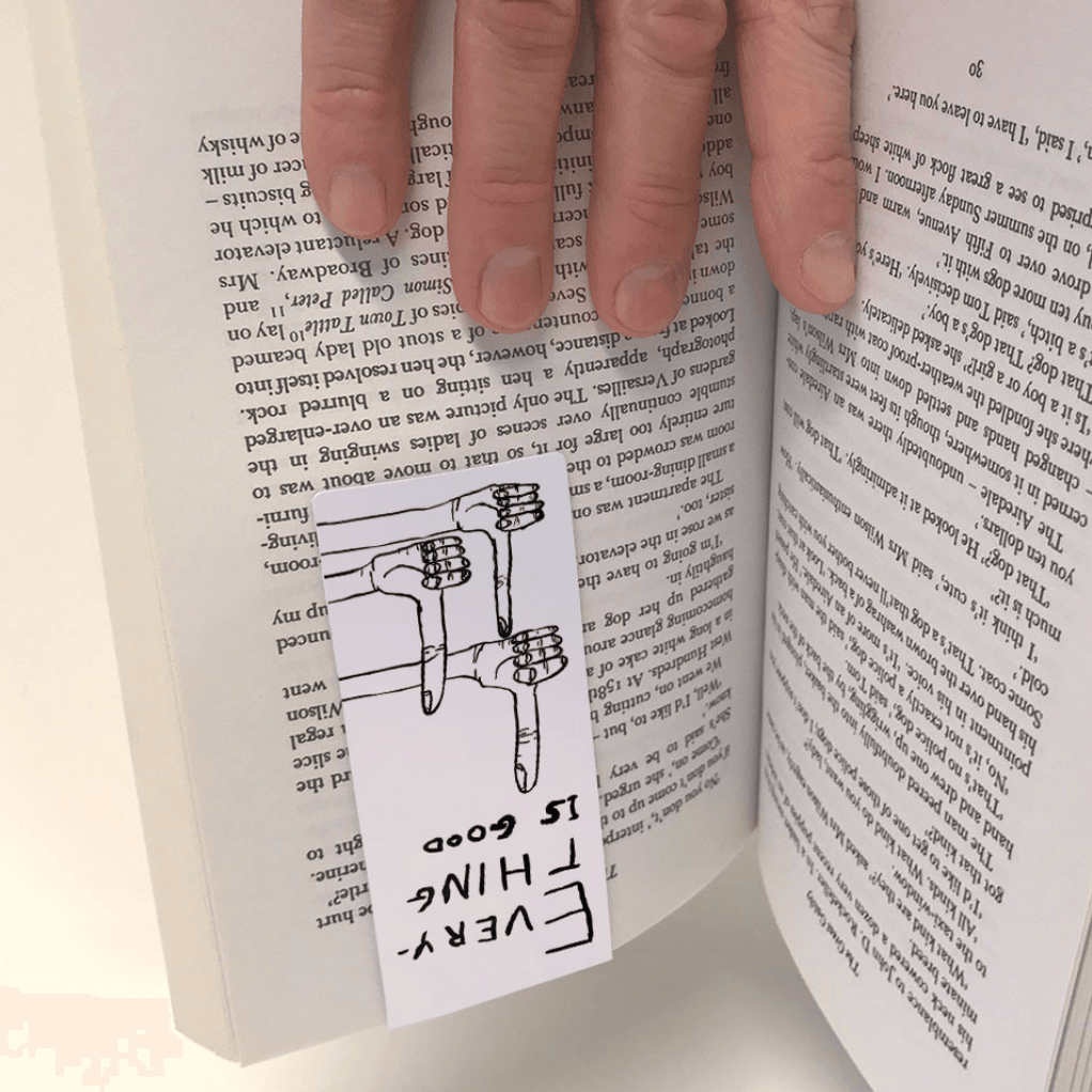 Magnetic Bookmark “Everything Is Good” – David Shrigley Gift
