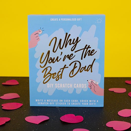 DIY Scratch Cards - Dad - Fun and Customizable Gift