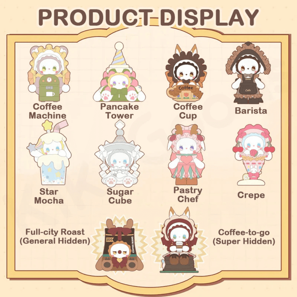 Emma Secret Forest Coffee Shop Blind Box UK