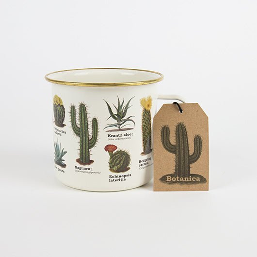 Enamel Mug - Botanical - Stylish and Durable Drinkware