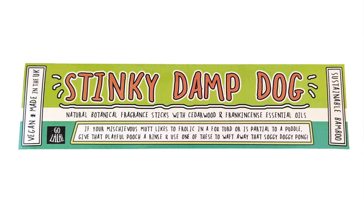 Stinky Damp Dog Incense Sticks – Funny Gifts for Dog Lovers