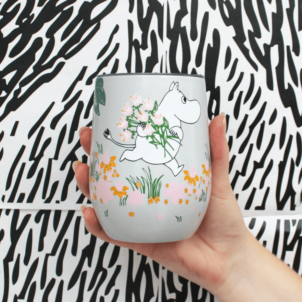 House of Disaster Moomin Floral Keep Cup Tumbler 350ml