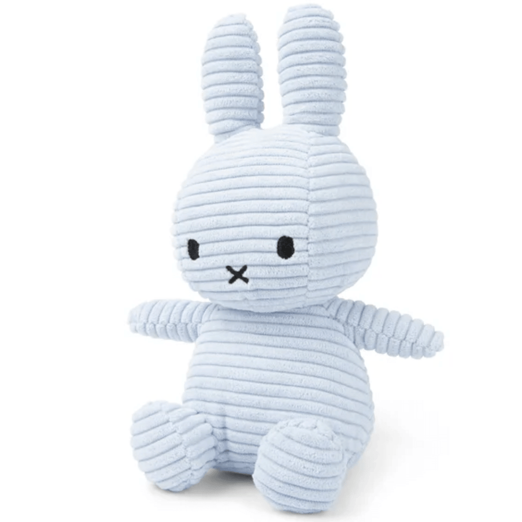 Ice Blue Corduroy Miffy Plush – Bon Ton Toys