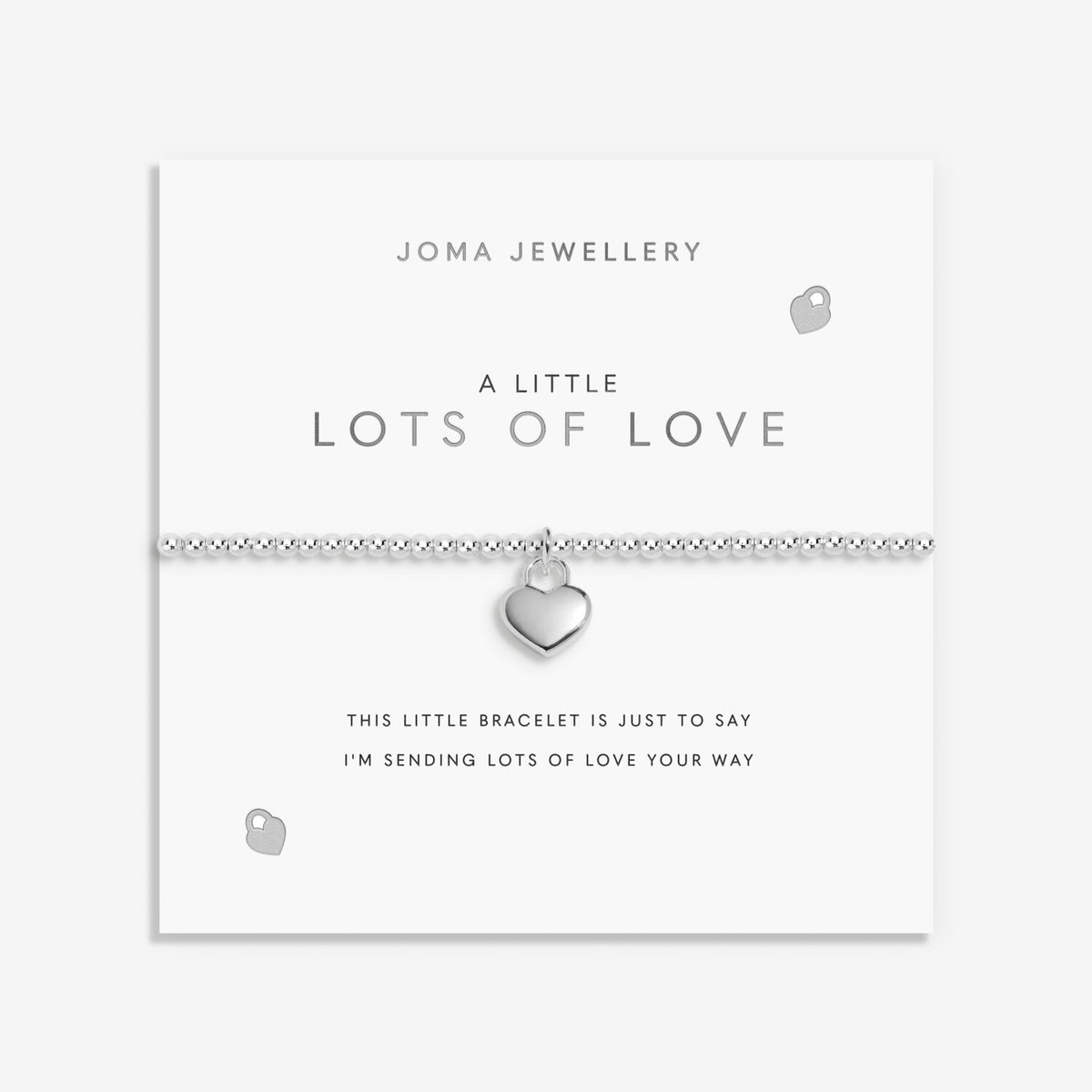 Joma A Little Lots Of Love Bracelet | Silver-Plated