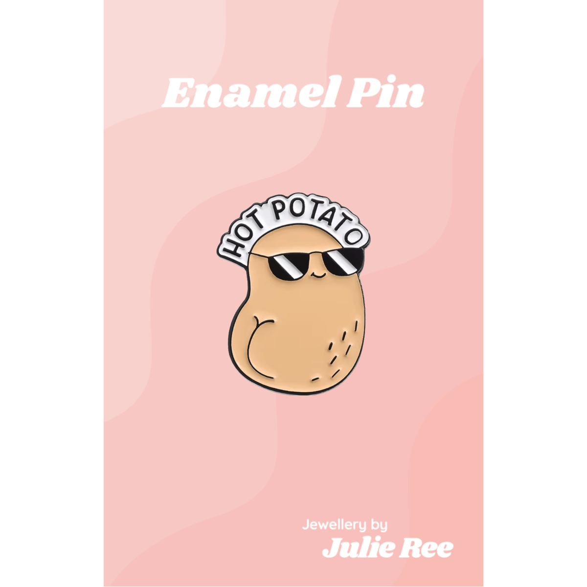 Hot Potato Enamel Pin