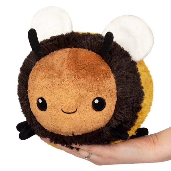 Mini Squishable Fuzzy Bumblebee Plushie – Cute Bee Plush Toy