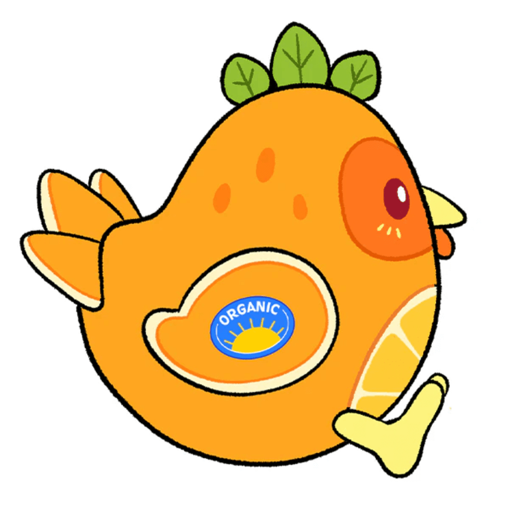 Mini Squishable Orange Chicken Plush | Something Different UK