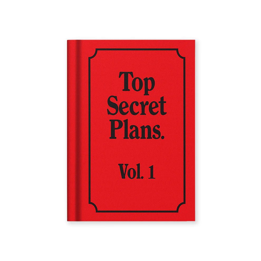 Top Secret Plans Vol. 1 A7 Notebook | Ohh Deer