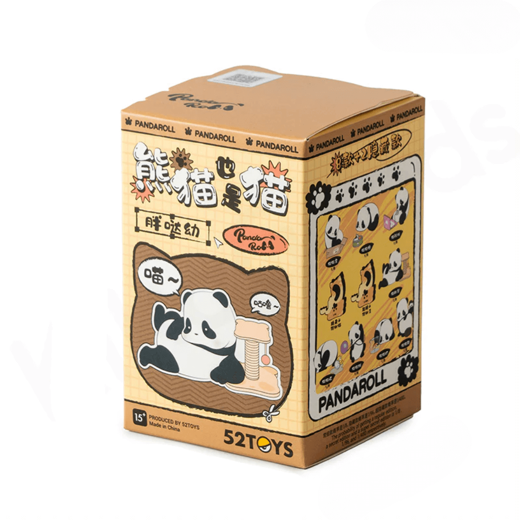 Panda Roll Blind Box Collectable | Pandas Are Also Cats – 52TOYS