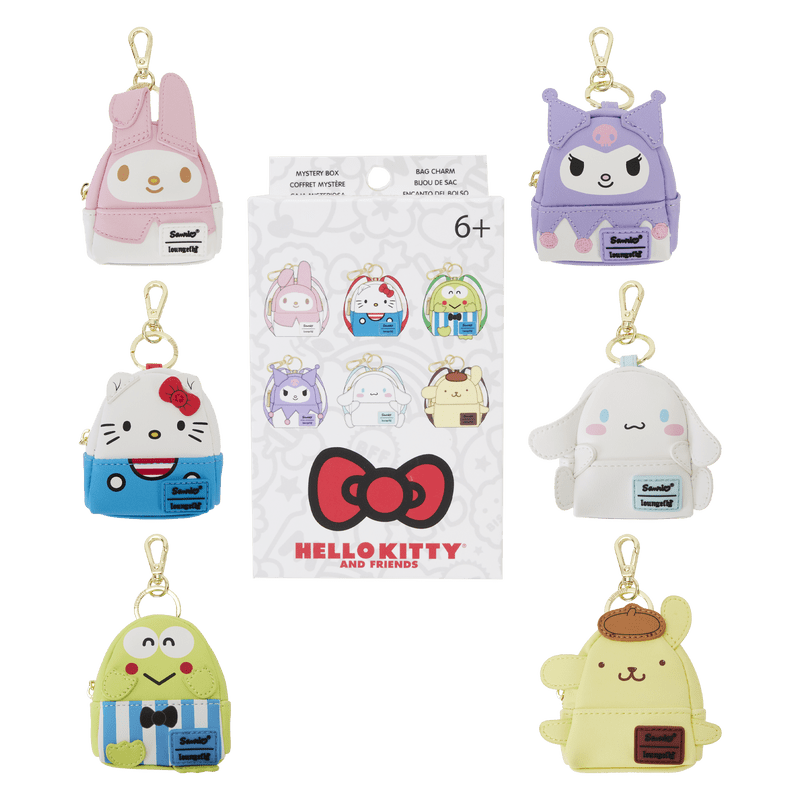 Loungefly Hello Kitty Keychain Mystery Box – Sanrio Mini Bags