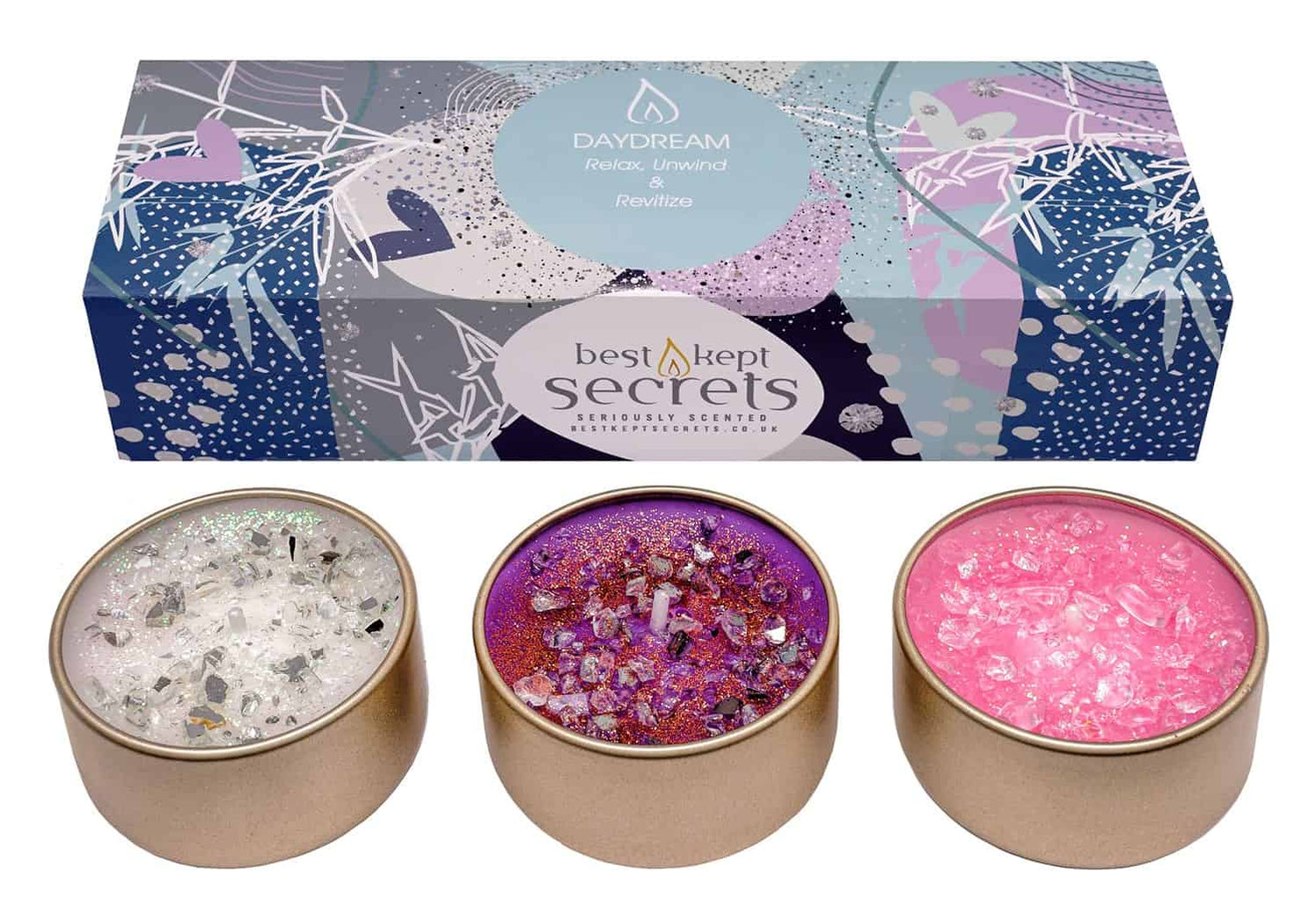Seriously Scented Three Lites Candle - Day Dream