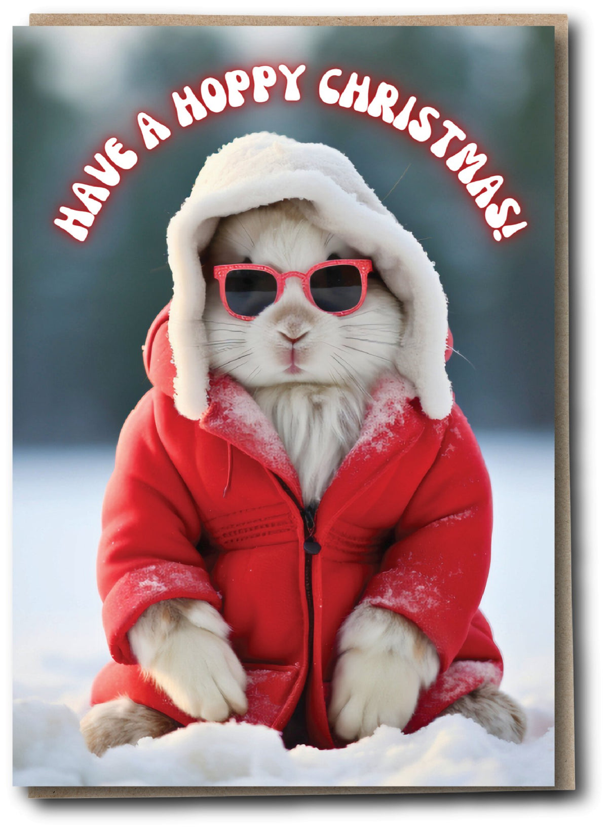 Hoppy Christmas Card – Fun & Quirky Holiday Greetings