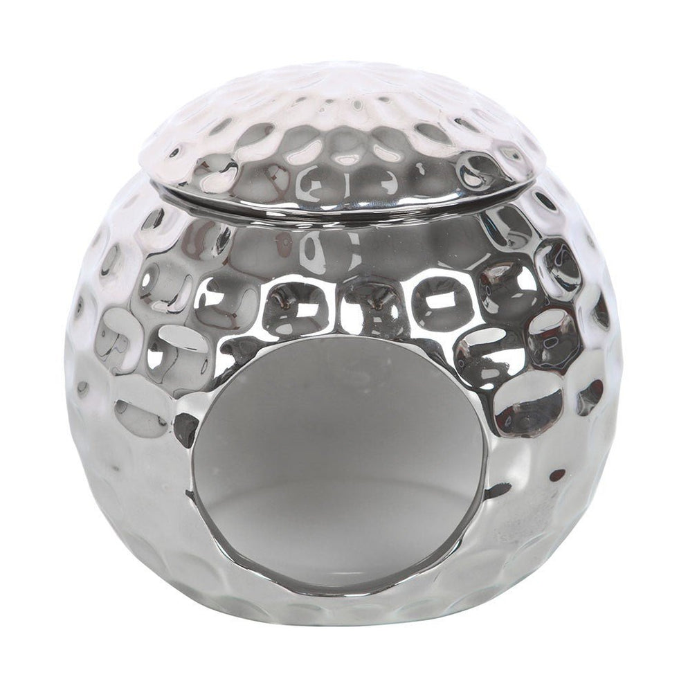 Silver Disco Ball Oil Burner - Stylish Home Fragrance — Something ...