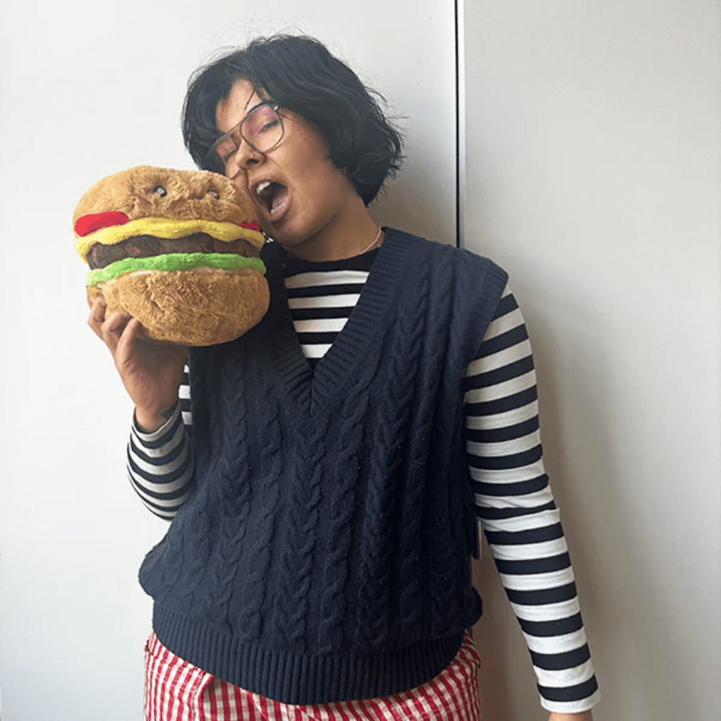Squishable Mini Comfort Food Cheeseburger Plush Toy | Cute Plushie