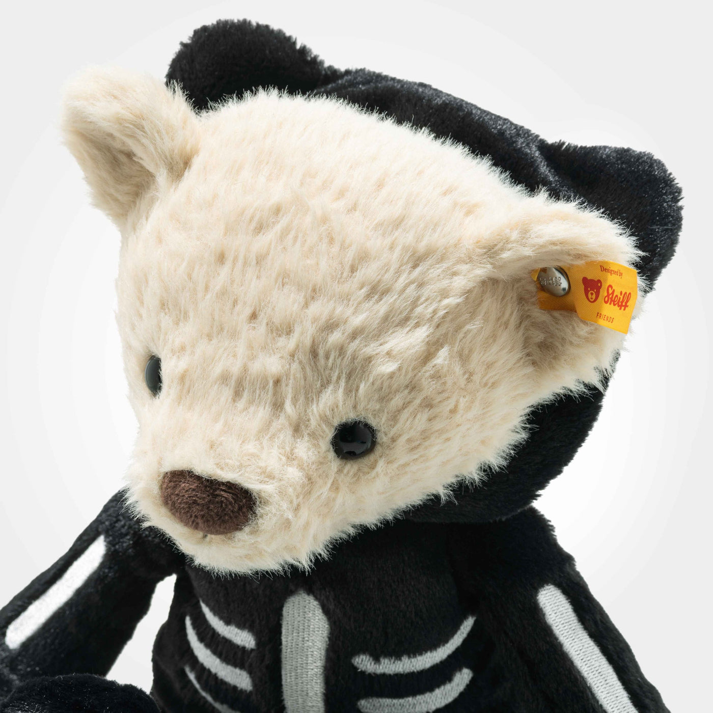 Steiff Mr Bones Teddy Bear Plush | Halloween Skeleton
