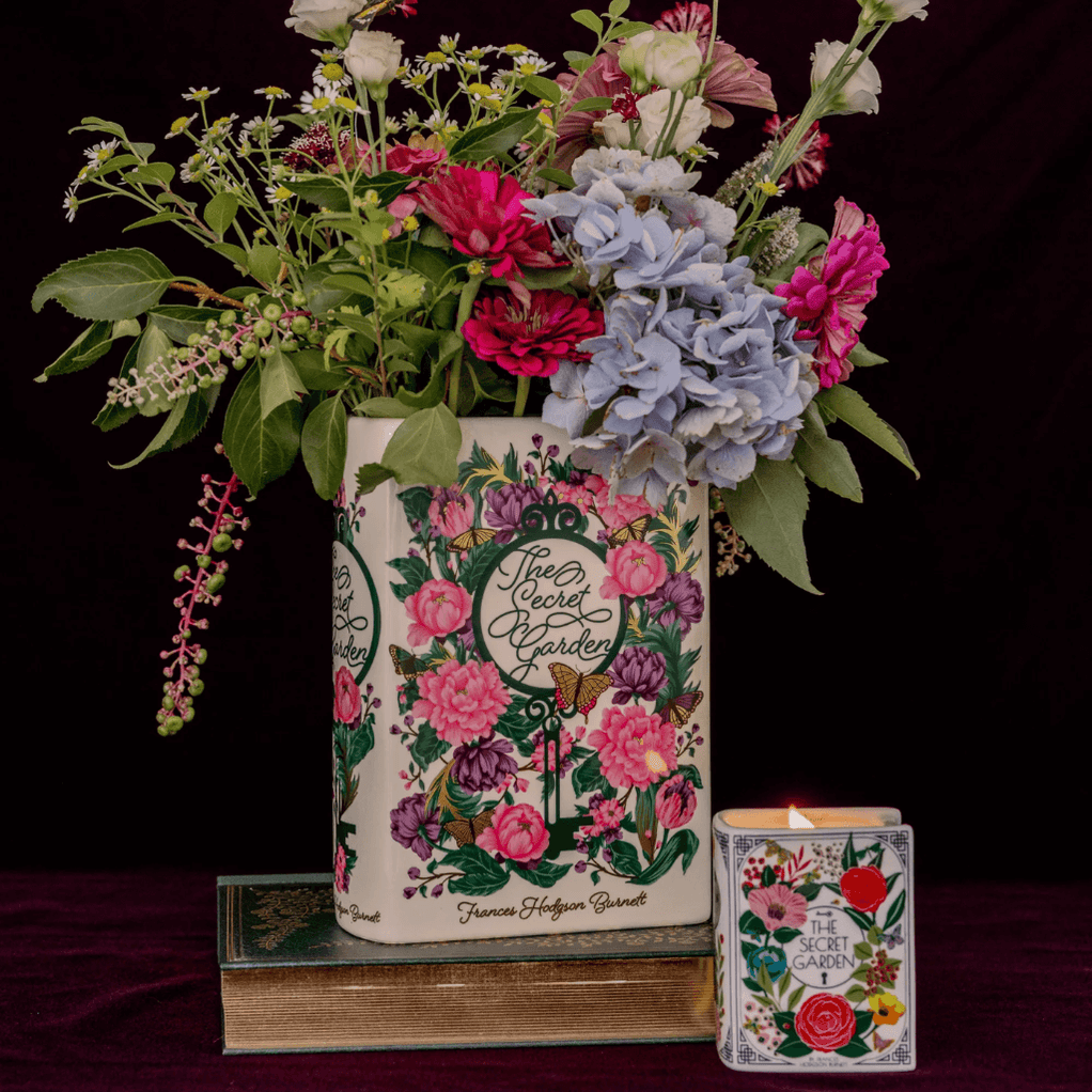 The Secret Garden Book Shaped Candle | Jasmine & Cedarwood