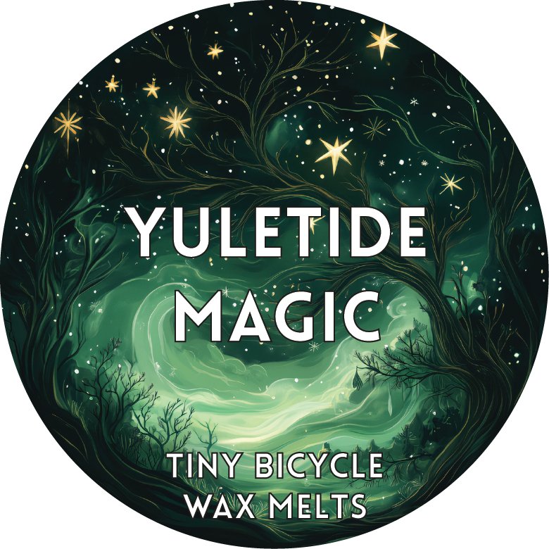 Tiny Bicycle Yuletide Magic Wax Melt - Festive Warmth and Seasonal Charm