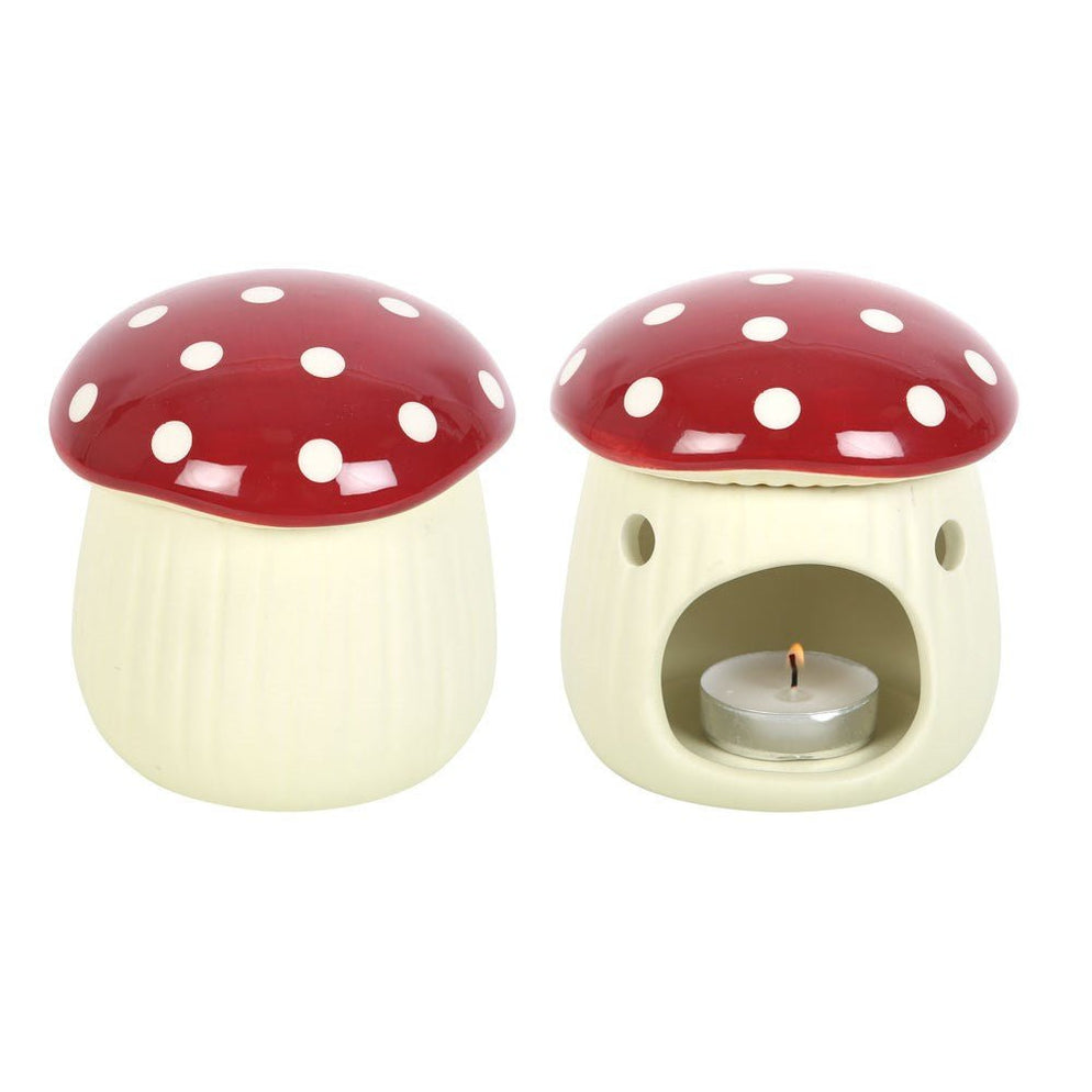 Mushroom Shaped Oil Burner: Whimsical Aromatherapy
